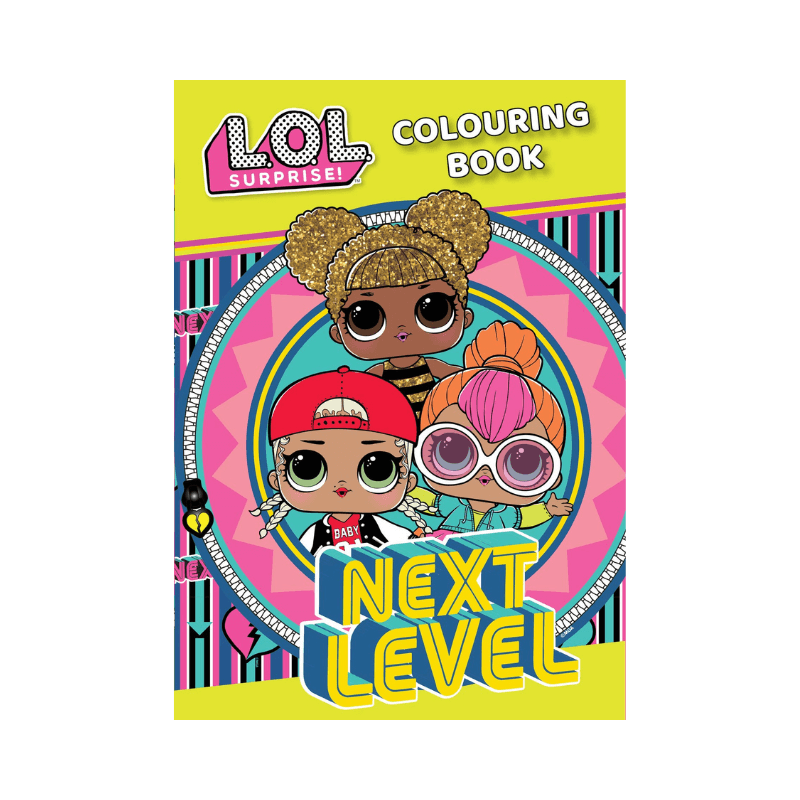 LOL Surprise Colouring Book | Free Delivery