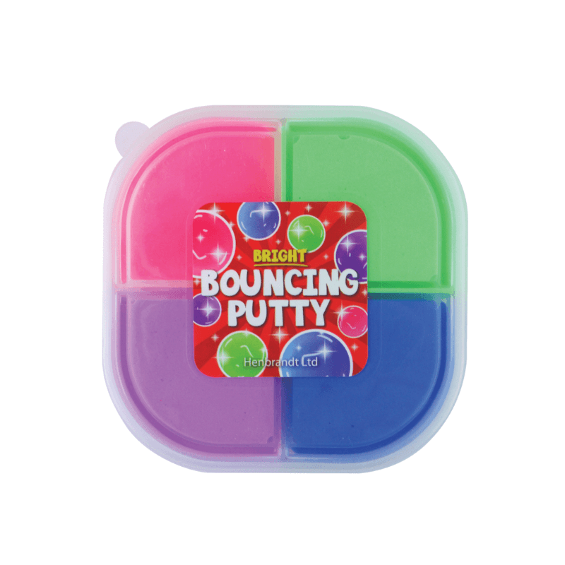 4 In 1 Multicoloured Bouncing Putty Tub